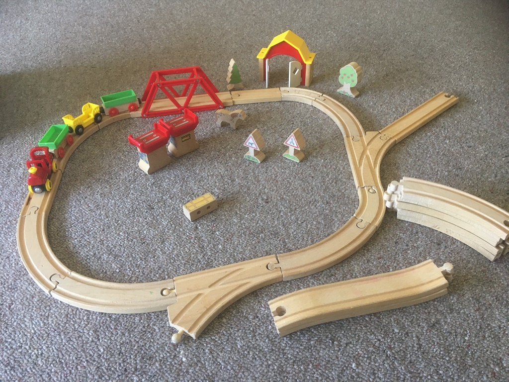 Brio Country Crossing Train Set