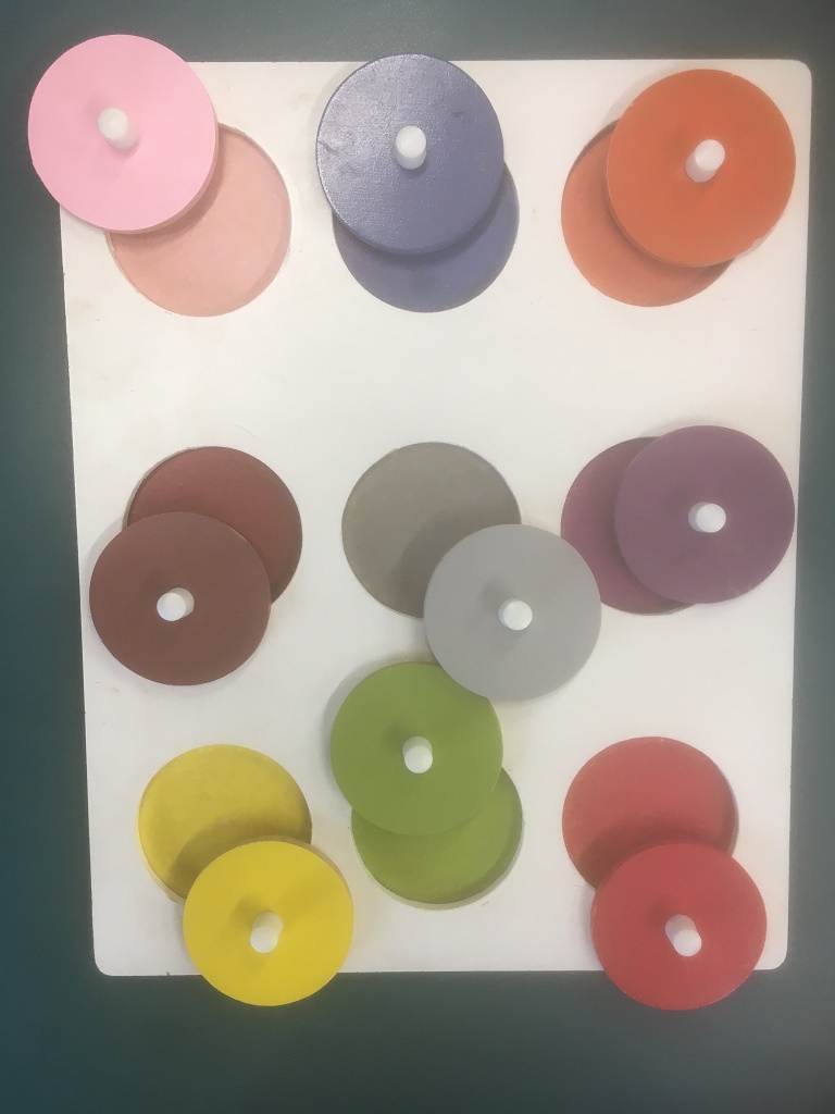 Colour Match Peg Puzzle